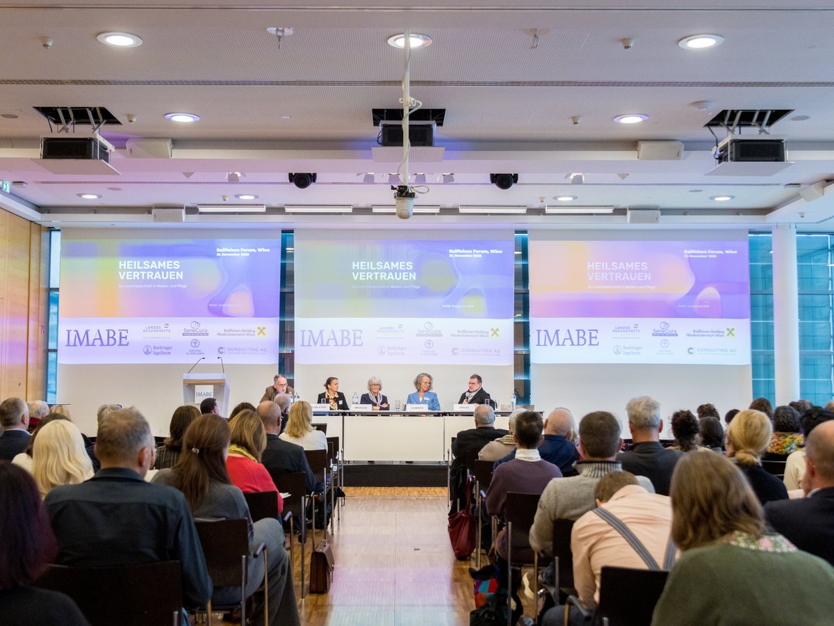 IMABE-Symposium: Therapie braucht Vertrauen – Die unsichtbare Kraft in ...